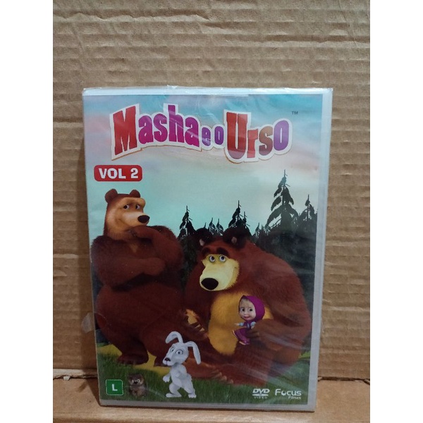 DVD MASHA E O URSO- VOL 2 (ORIGINAL-LACRADO) | Shopee Brasil