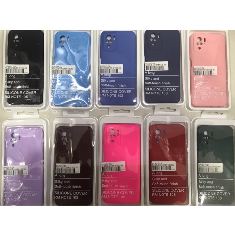 Capa Capinha Case Silicone Aveludada Redmi Note 10 / note 10s (4G 6.43”) | Shopee Brasil