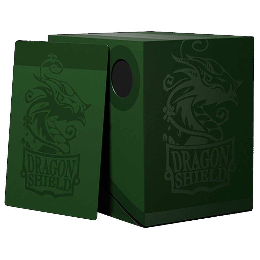Deck Box Dragon Shield Double Shell Dark 150 + Magic Pokemon Yugioh ...