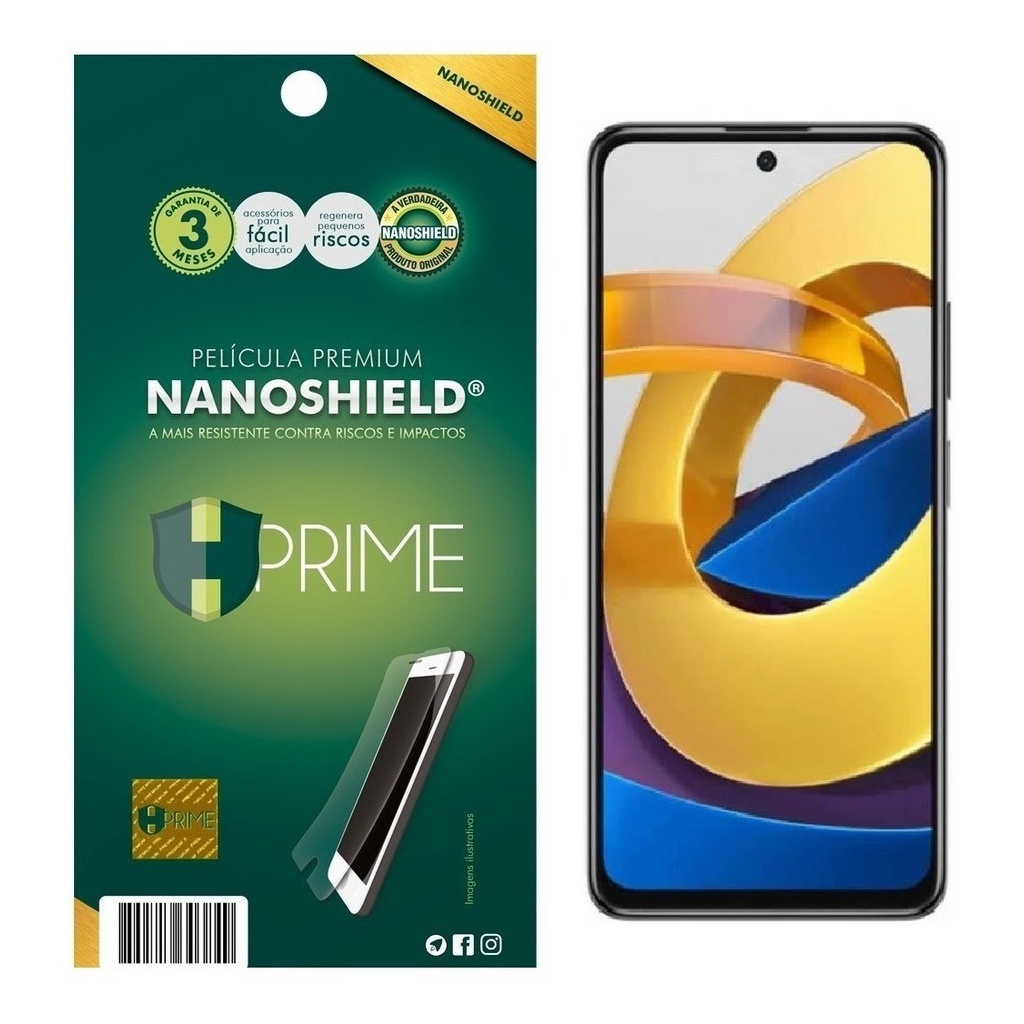 Película Hprime Nanoshield Para Xiaomi Poco M4 Pro 5g | Shopee Brasil