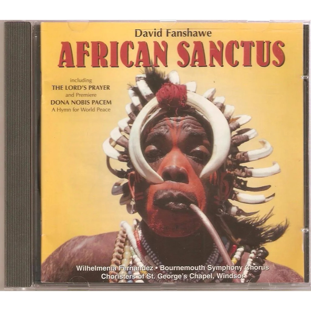 Cd David Fanshawe - African Sanctus ( Usa ) 1994 | Shopee Brasil