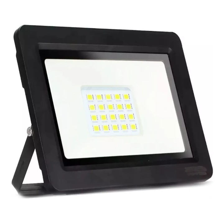 Refletor Holofote LED 50w Branco Frio 6500k | Shopee Brasil