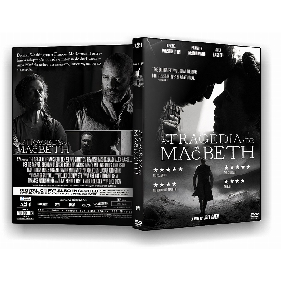 Dvd A Tragédia De Macbeth | Shopee Brasil