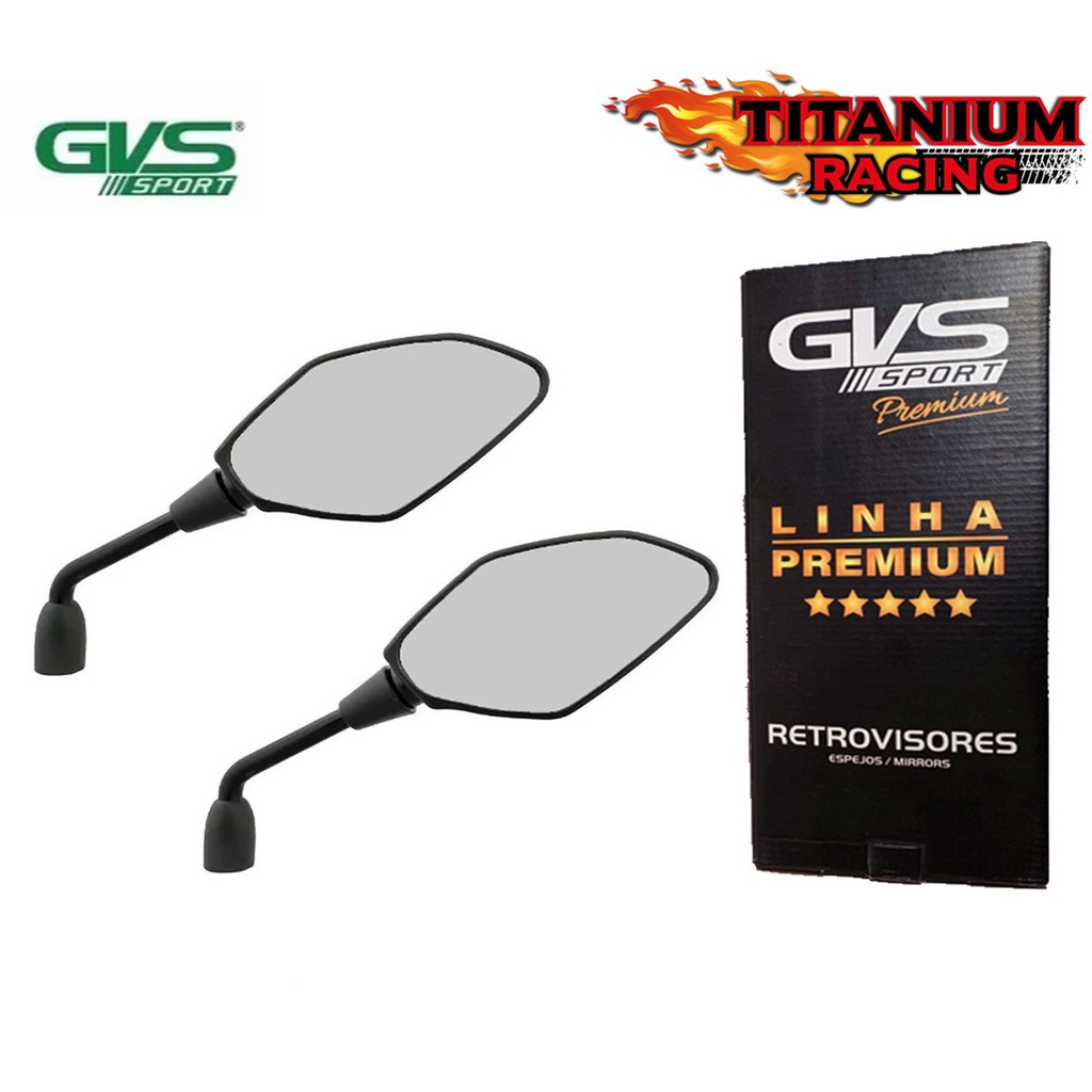Espelho Retrovisor Mt 03 07 09 Modelo Original Fixo Lente Convexa