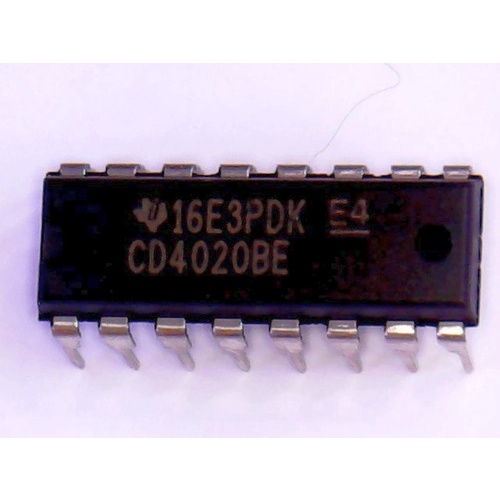 Ci CD4020BE Contador Divisor Binario De 14 Estágios 25 pçs | Shopee Brasil