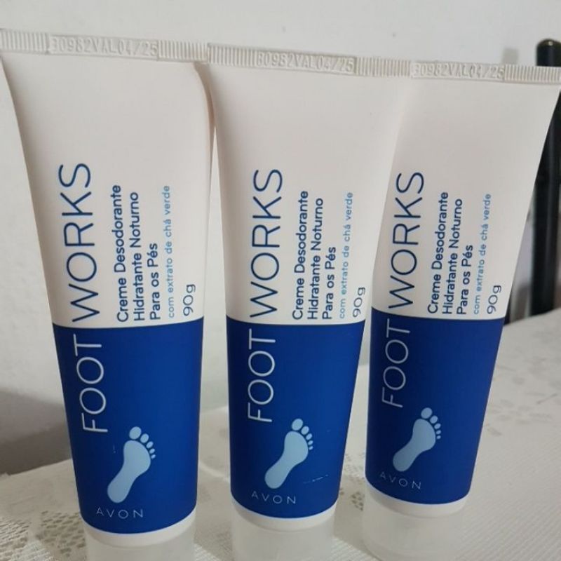 Creme para os pés avon Foot Works 90g | Shopee Brasil