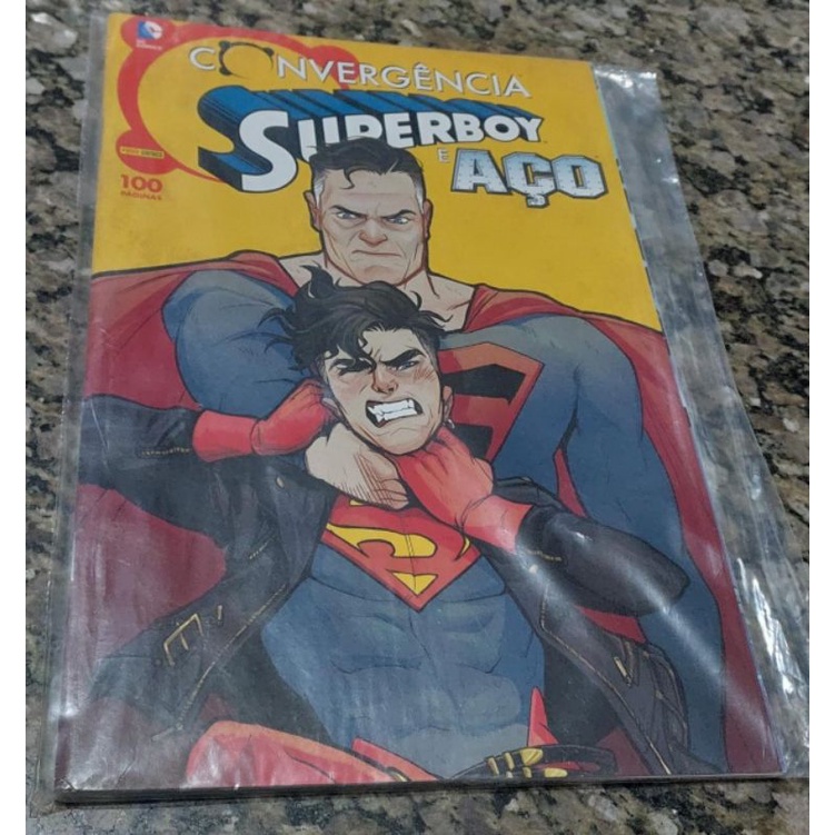 Convergência : Superboy e Aço - Gibi | Shopee Brasil
