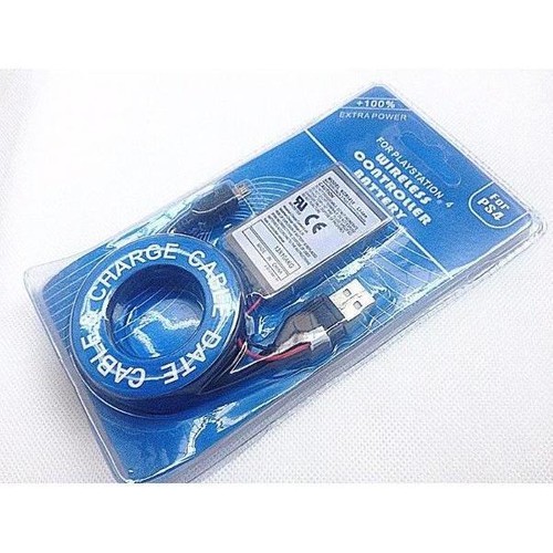 Kit Bateria Controle Ps4 + Cabo Usb 2000mah | Shopee Brasil