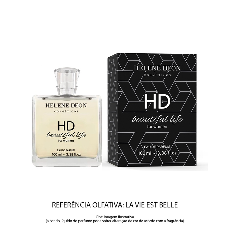 Perfume HD Beautiful Life For Women Eau de Parfum Helene Deon 100ml ...