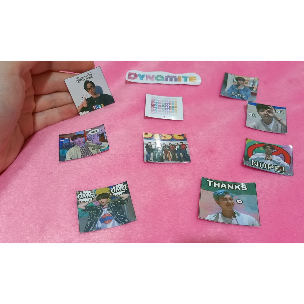 BTS Dynamite stickers | Shopee Brasil