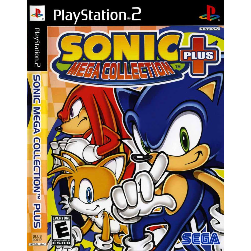 Sonic Mega Collection Plus - Jogo Playstation 2 DVD - Desconto no Preço