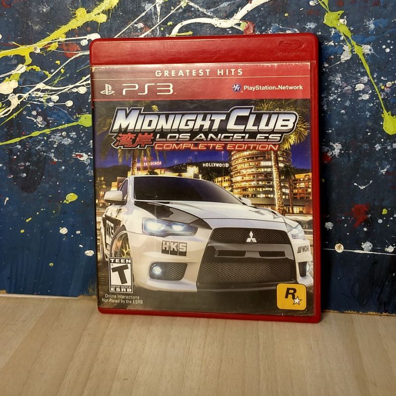 Midnight Club Los Angeles PS3 Original Mídia Física | Shopee Brasil