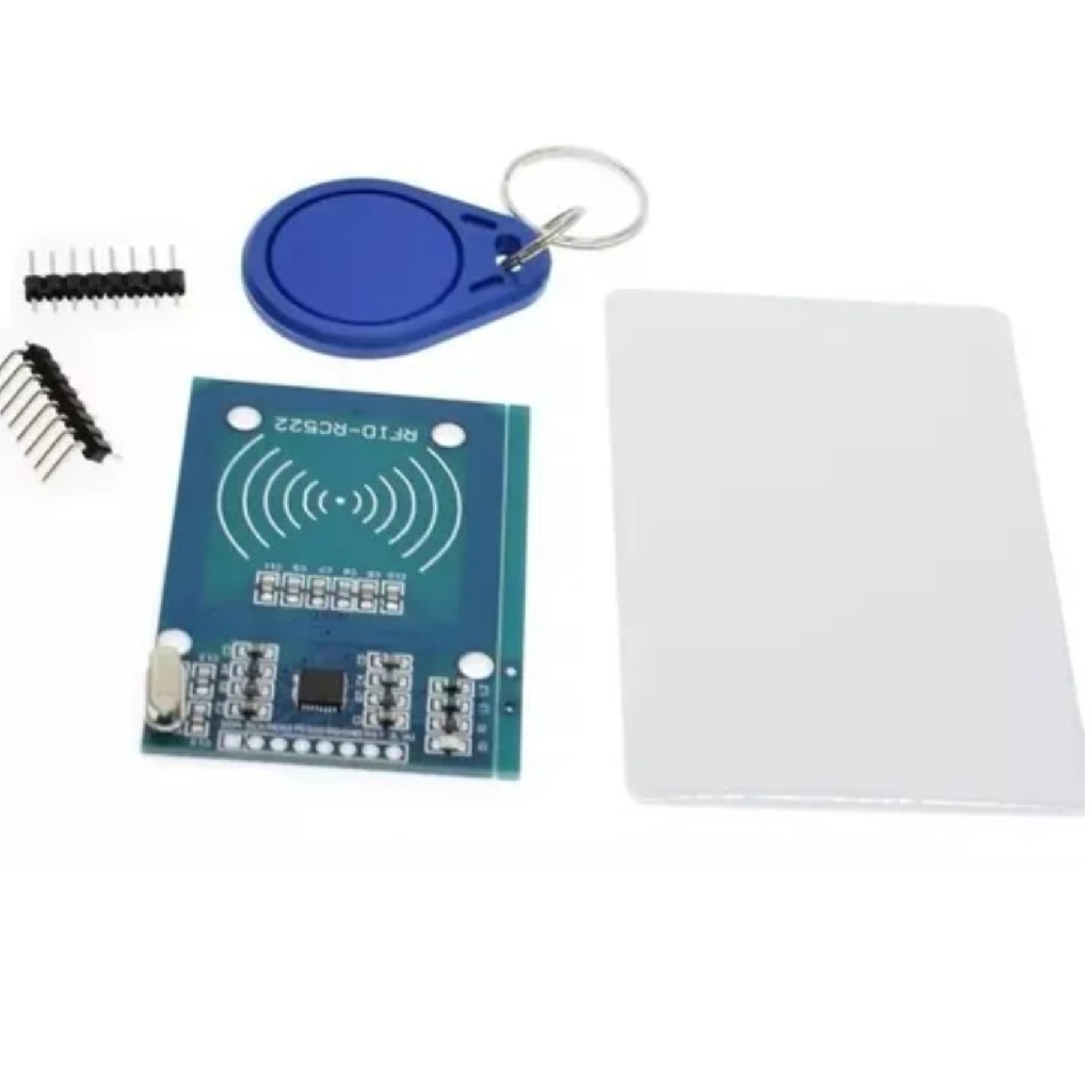 Kit Leitor Rfid Rc522 + Cartão + Tag Mifare 13,56mhz Arduino | Shopee ...