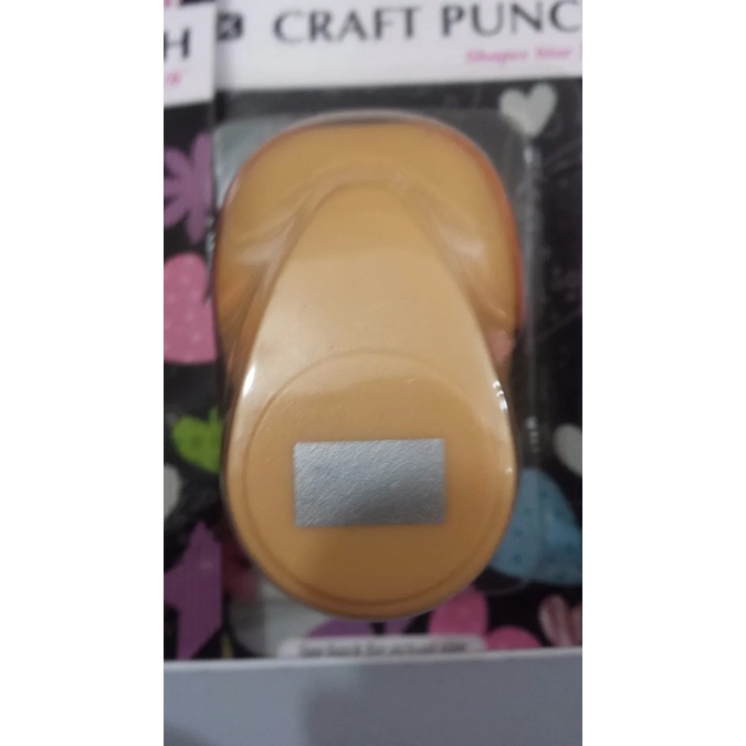 Furador Scrapbook Retangulo Corte 1,5cm Festa Craft Punch MMP | Shopee ...