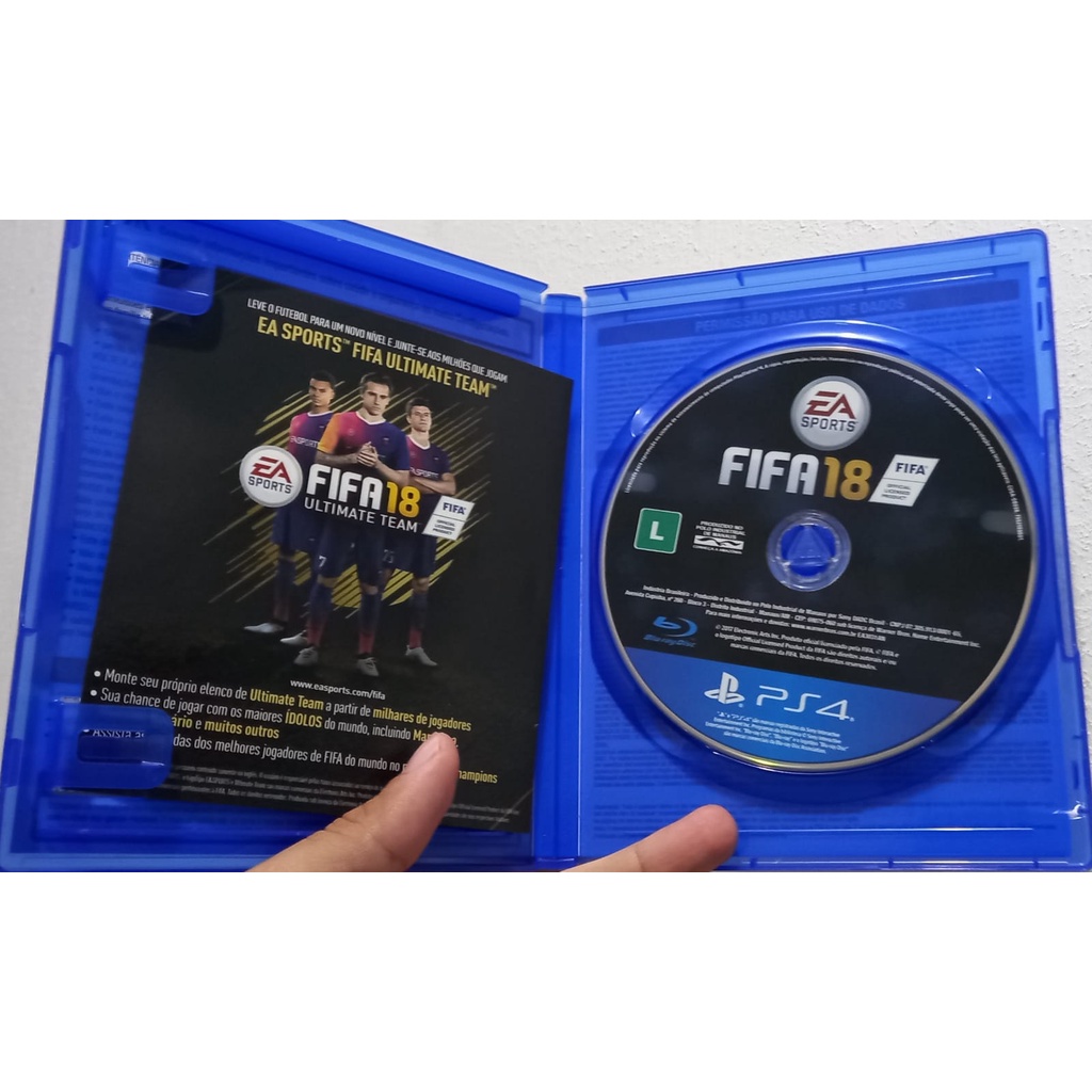 FIFA 2018 - PS4 (Mídia Física) | Shopee Brasil