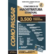 Como Passar Em Concursos de Magistratura Estadual 2ª Ed | Shopee Brasil
