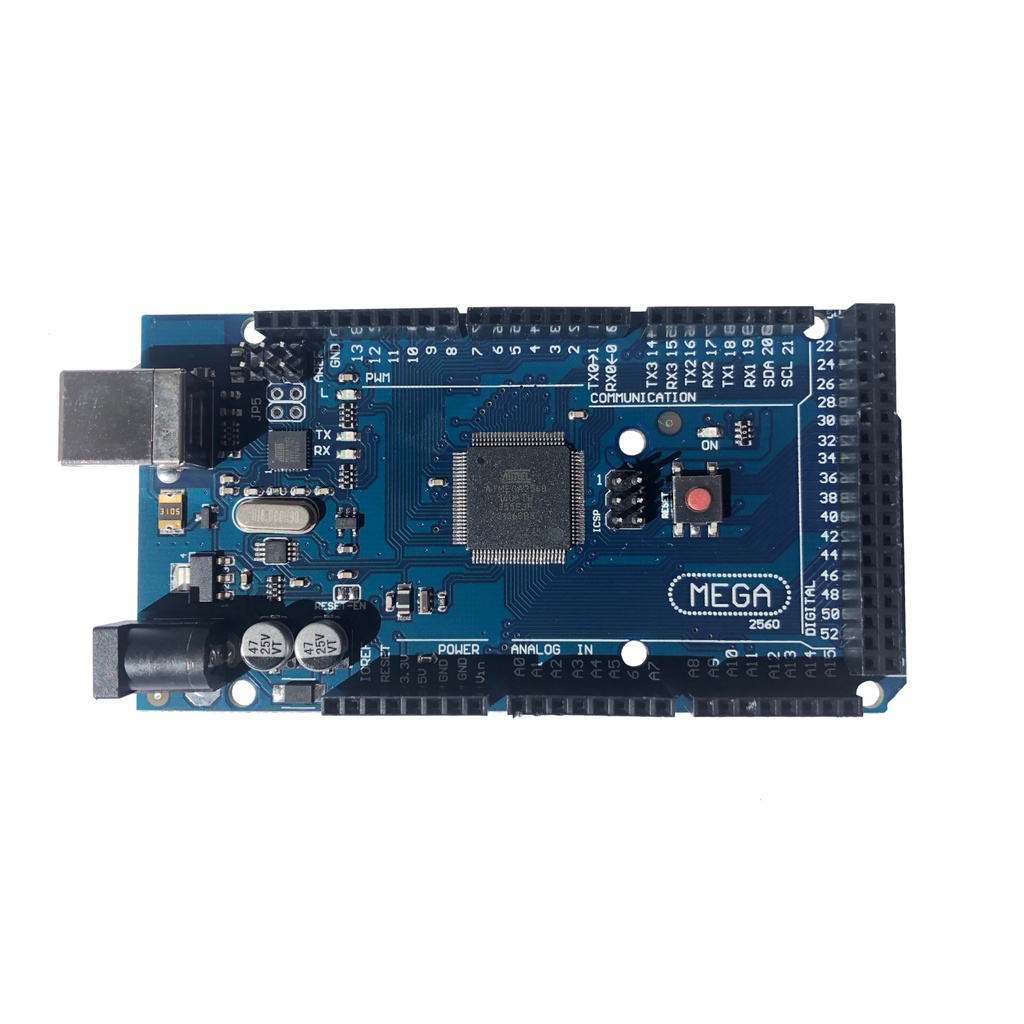Placa Compatível Arduino Mega 2560 R3 Mega2560 Atmel Mega16u2 Ou Ch340