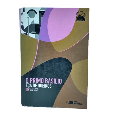 Livro O Primo Basilio Eça De Queirós Editora Saraiva | Shopee Brasil