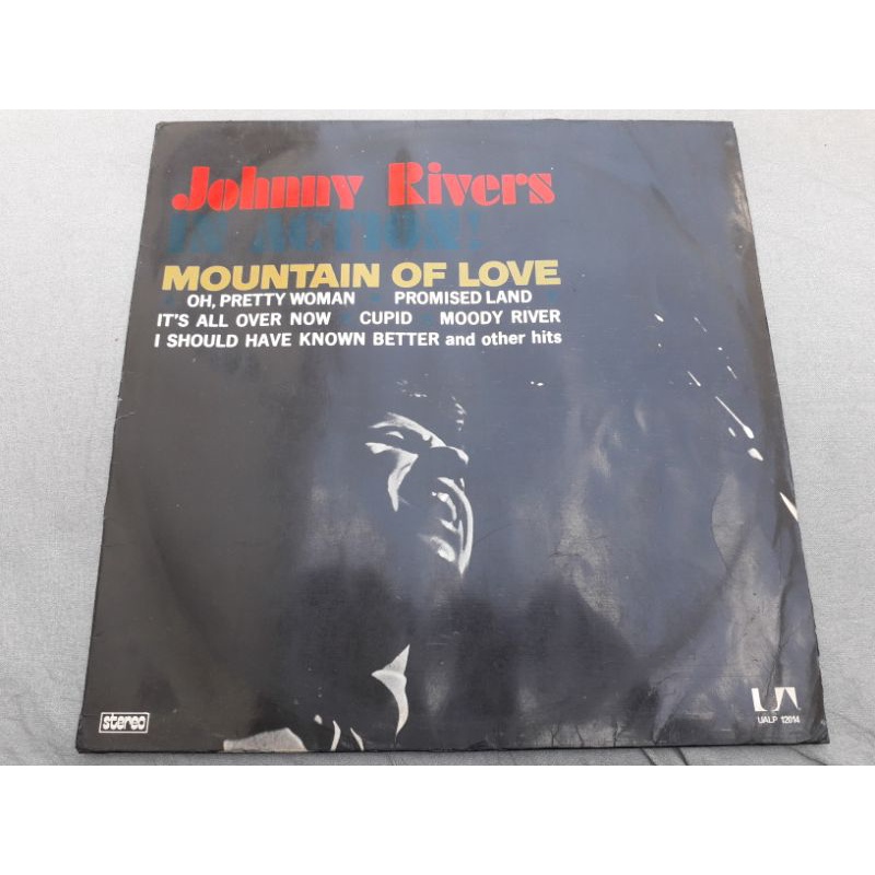 Lp Disco Vinil Johnny Rivers - In Action (leia) | Shopee Brasil