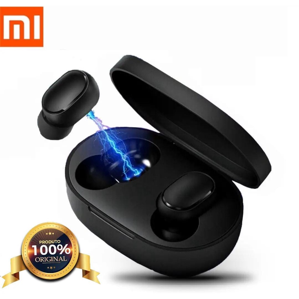 Fone De Ouvido Bluetooth Original Xiaomi | Shopee Brasil