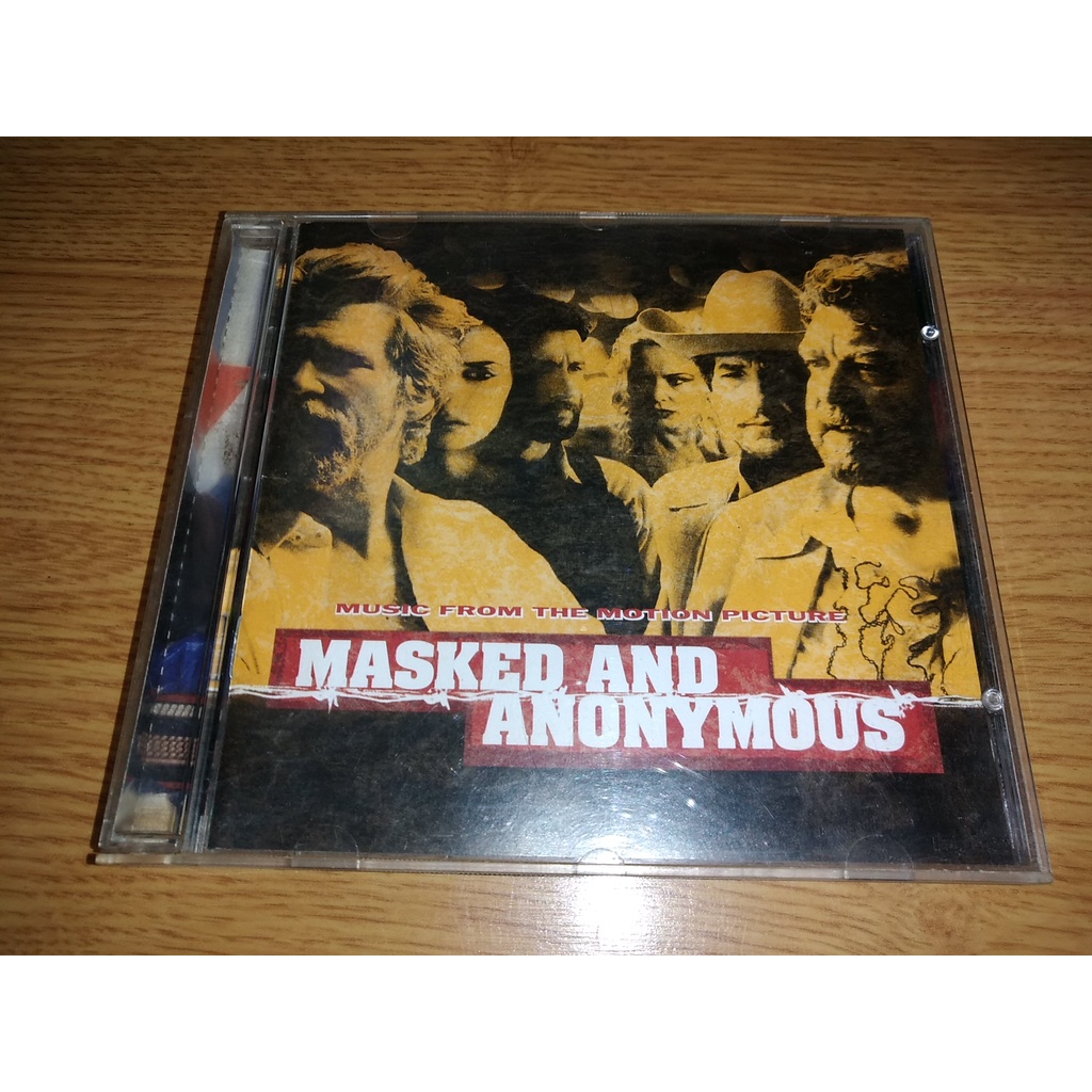Cd Masked Anonymous Bob Dylan TSO (Importado Excelente) | Shopee Brasil