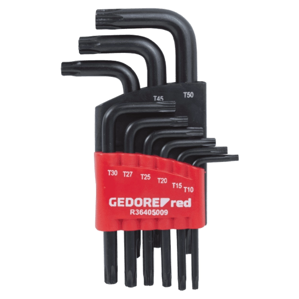 JOGO DE CHAVES TORX 9PÇS R36405009 GEDORE RED | Shopee Brasil