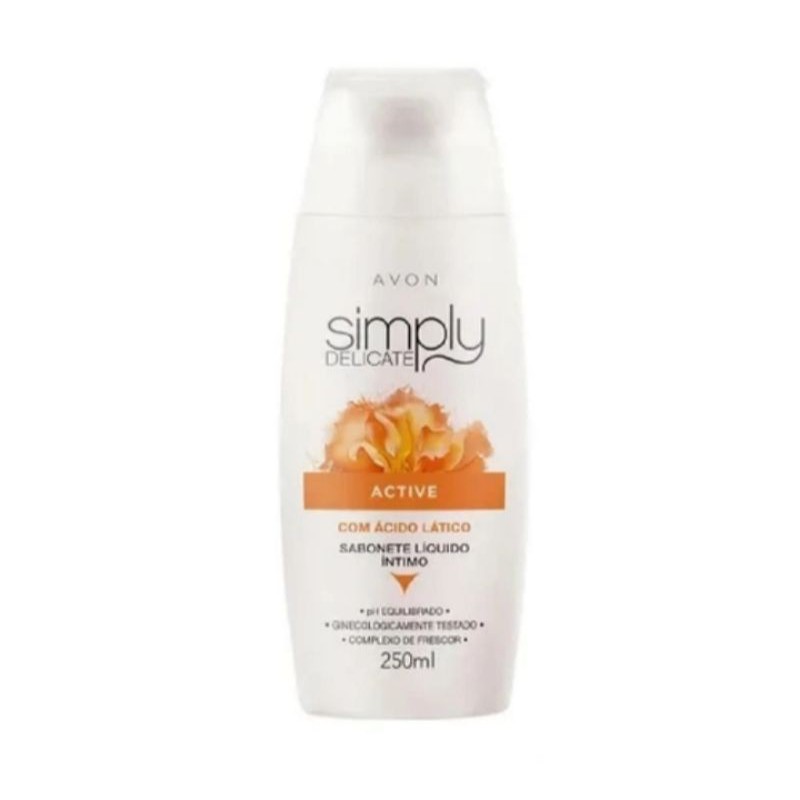 sabonete líquido íntimo simply Avon 250ml | Shopee Brasil