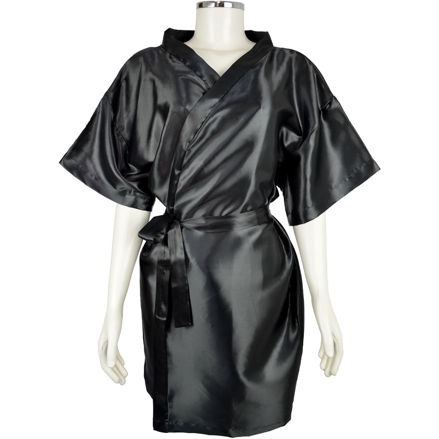 Robe de Cetim Feminino Casamento, Noiva, Formatura, Salão de Beleza ...