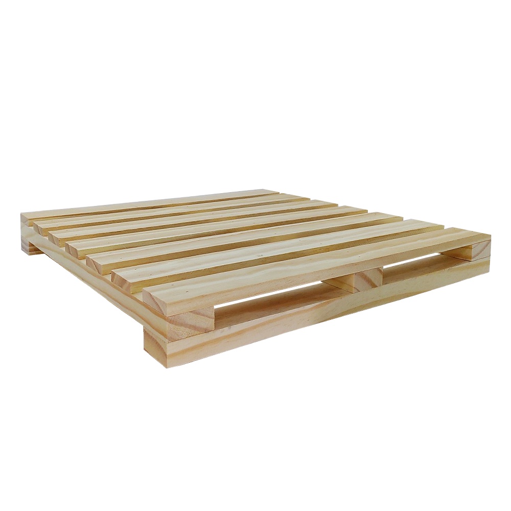 Palet De Madeira 50x50 Palete Pallet Estrado Novos Pinus | Shopee Brasil