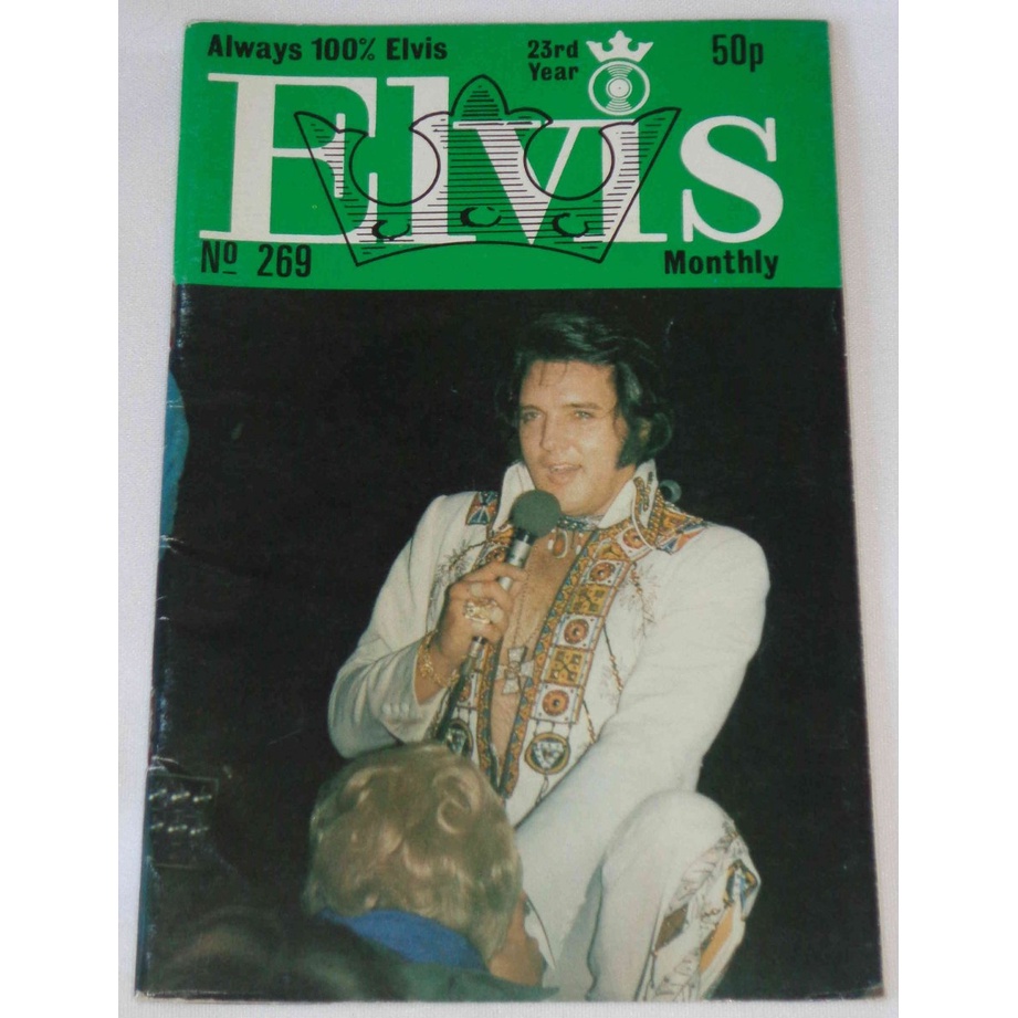 Elvis Presley - Revista Elvis Monthly N. 269 - Raridade | Shopee Brasil