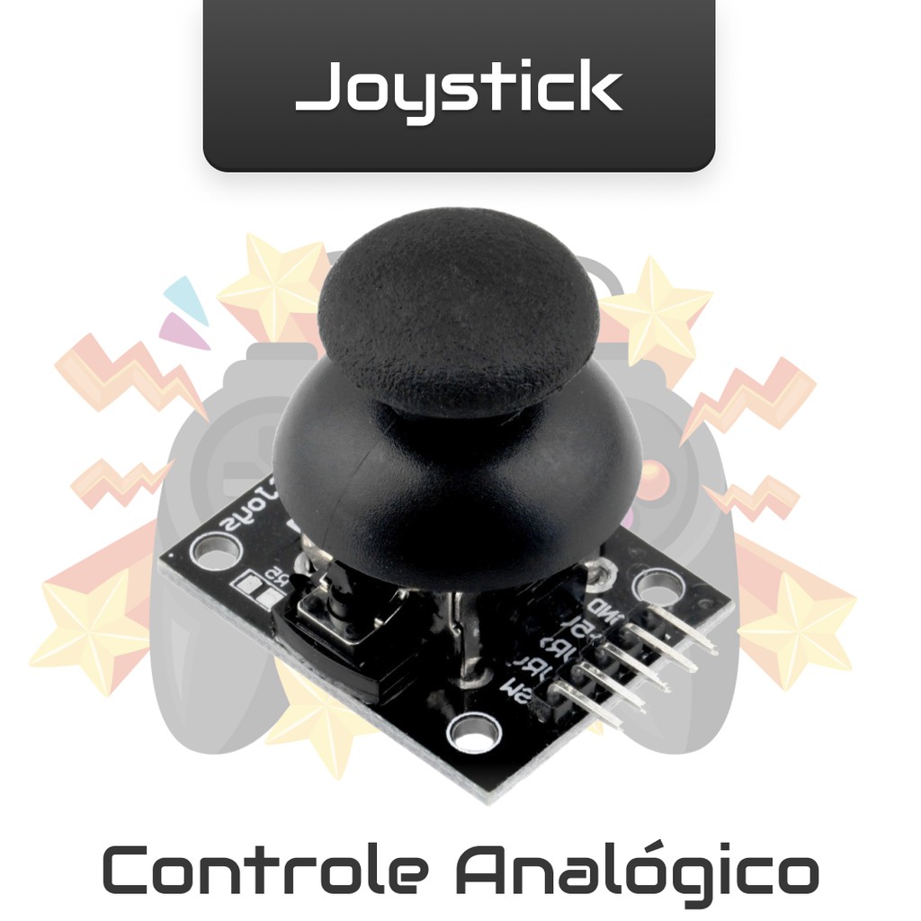 Módulo Joystick Analógico para Arduino | Shopee Brasil