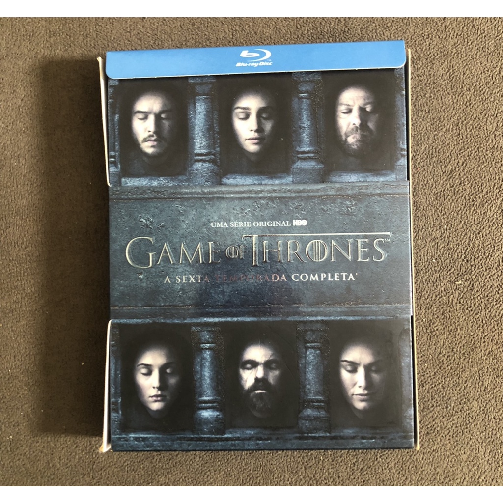 Box Blu Ray Game Of Thrones Sexta Temporada Digipack Shopee Brasil