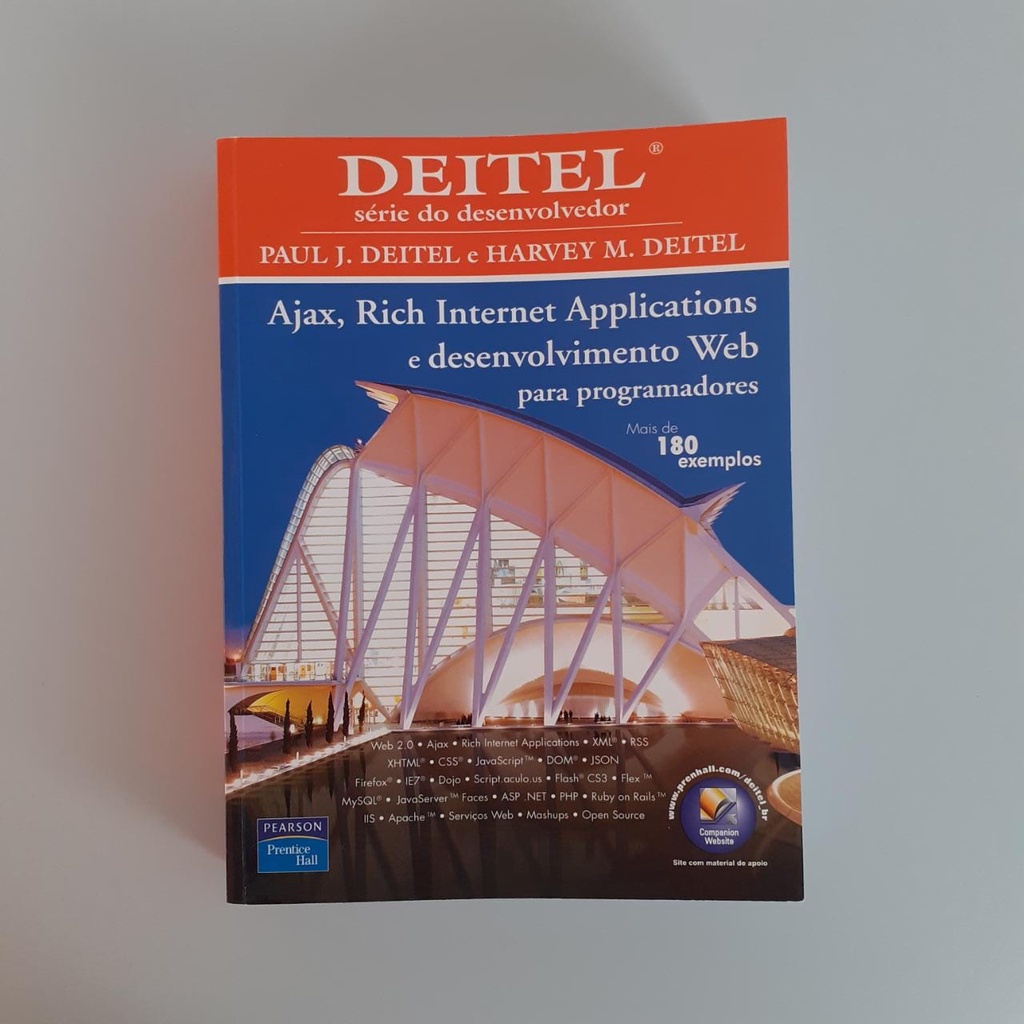 Livro Deitel Ajax Rich Internet Applications E Desenvolvimento Web Para Programadores 
