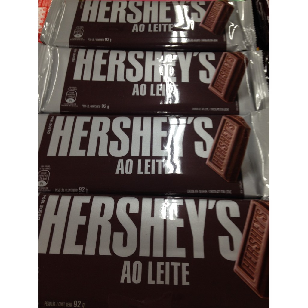 it com 4 unidades Hershey "s Chocolate Tablete kit com 4 unidades85g /87 G/92g Unidade ,escolha ...