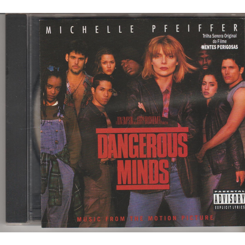 Cd Dangerous Minds, 1995 Mentes Perigosas, Trilha Sonora | Shopee Brasil