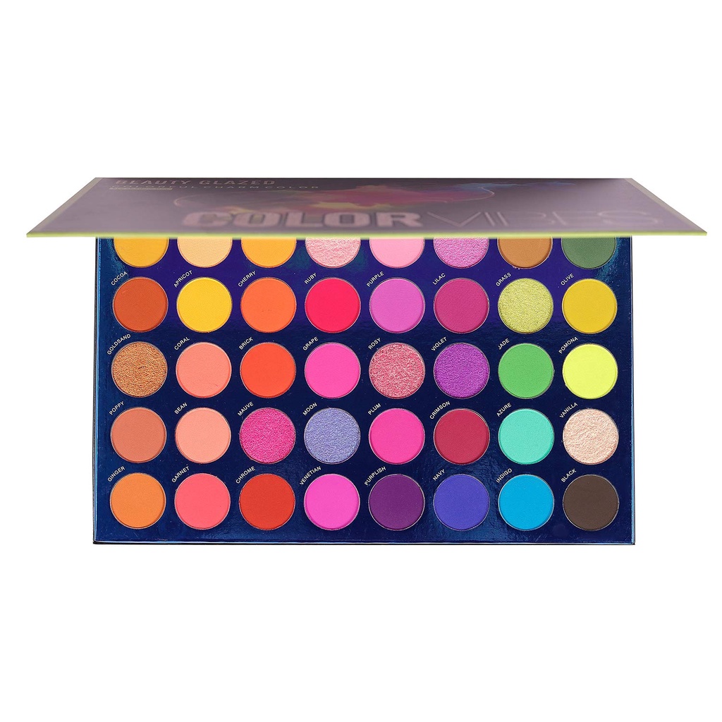 Paleta de sombras Beauty Glazed 40 cores - Color Vibes - Original ...