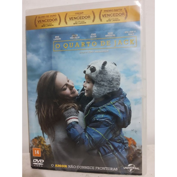 DVD O QUARTO DE JACK (USADO) | Shopee Brasil