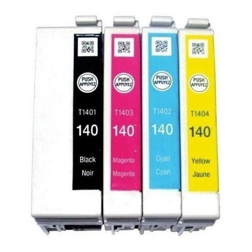 Kit com 4 Cartuchos Compatível - Impressora Ink-Jet Workforce T42WD ...
