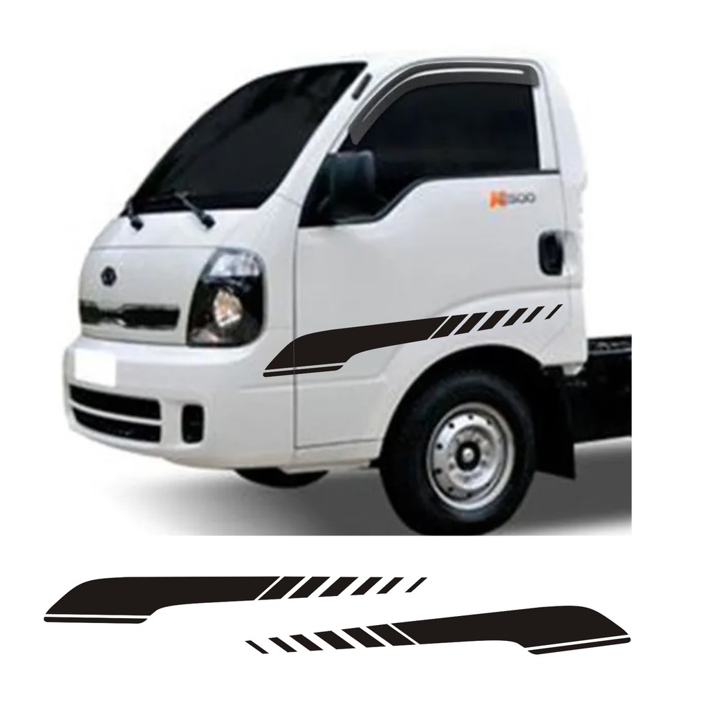 Adesivo Lateral Para Kia Bongo Bg1 Faixa Colante Caminhão Leve Fita ...
