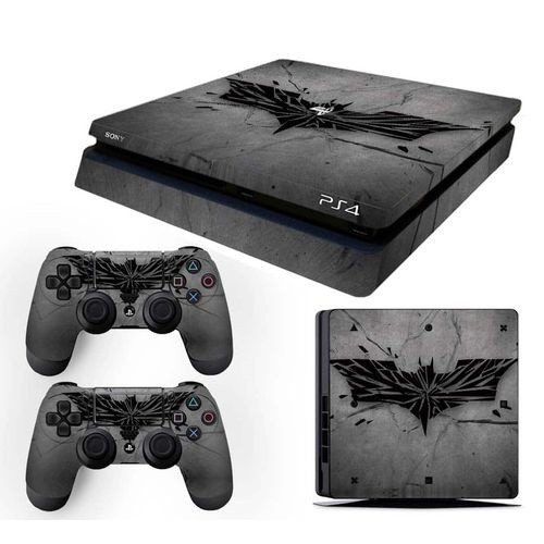 Skin PS4 Slim Batman Arkham Knight Cinza | Shopee Brasil