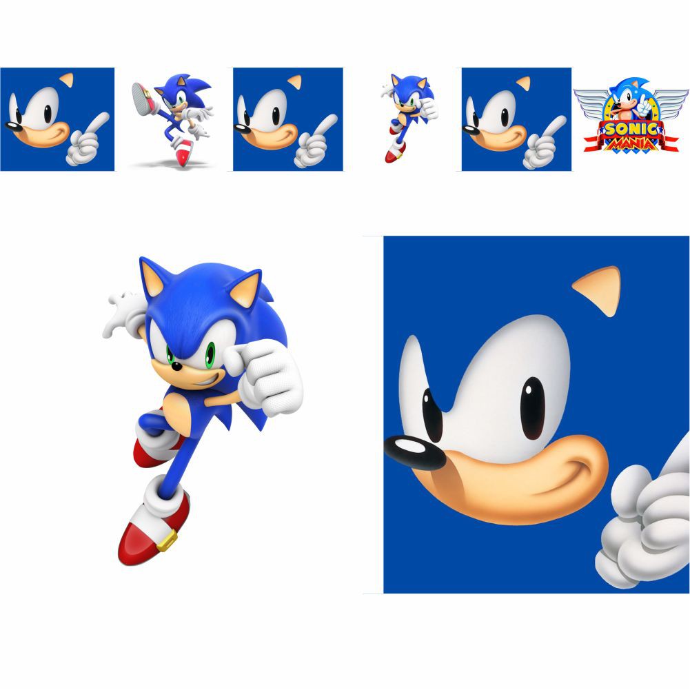 Adesivo Border Faixa papel de parede Sonic | Shopee Brasil