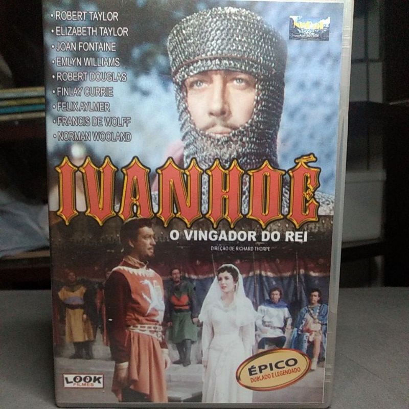 DVD/Ivanhoé - O Vingador Do Rei | Shopee Brasil