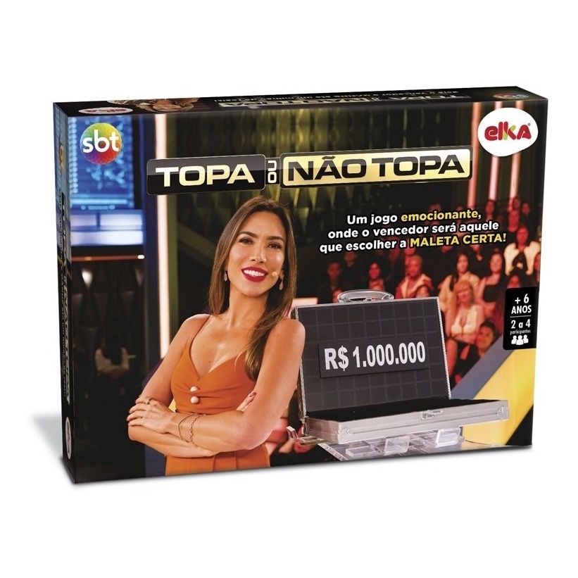 Jogo Topa Ou Nao Topa - Programa do Sbt - Elka | Shopee Brasil