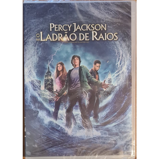 Dvd Original Do Filme Percy Jackson E O Ladrão De Raios Lacrado