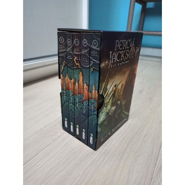 Box Percy Jackson - NOVO | Shopee Brasil