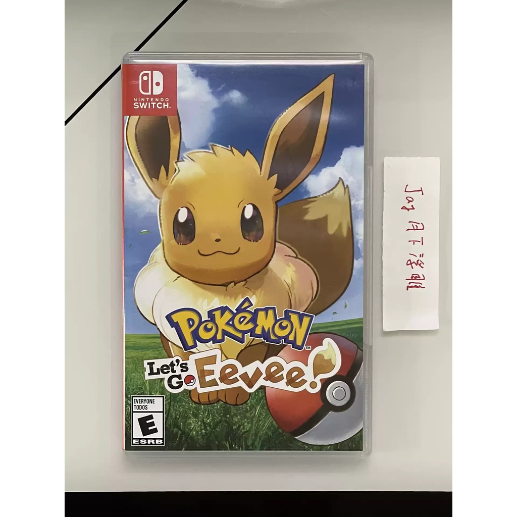 Pokémon Let’s Go Eevee Nintendo Switch JogoMídia Física | Shopee Brasil