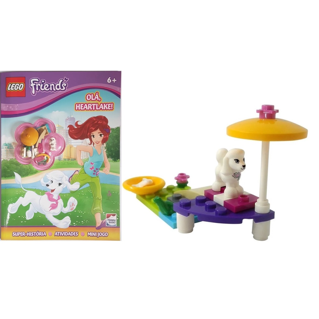 Livro Ola Heartlake - Lego Friends - Minifigura Mascote Poodle | Shopee ...