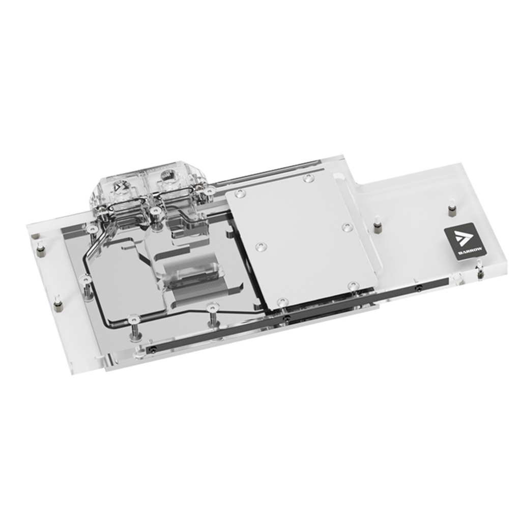 Bloco + Backplate Ativo para watercooler de VGA Barrow para RTX 3080 ...