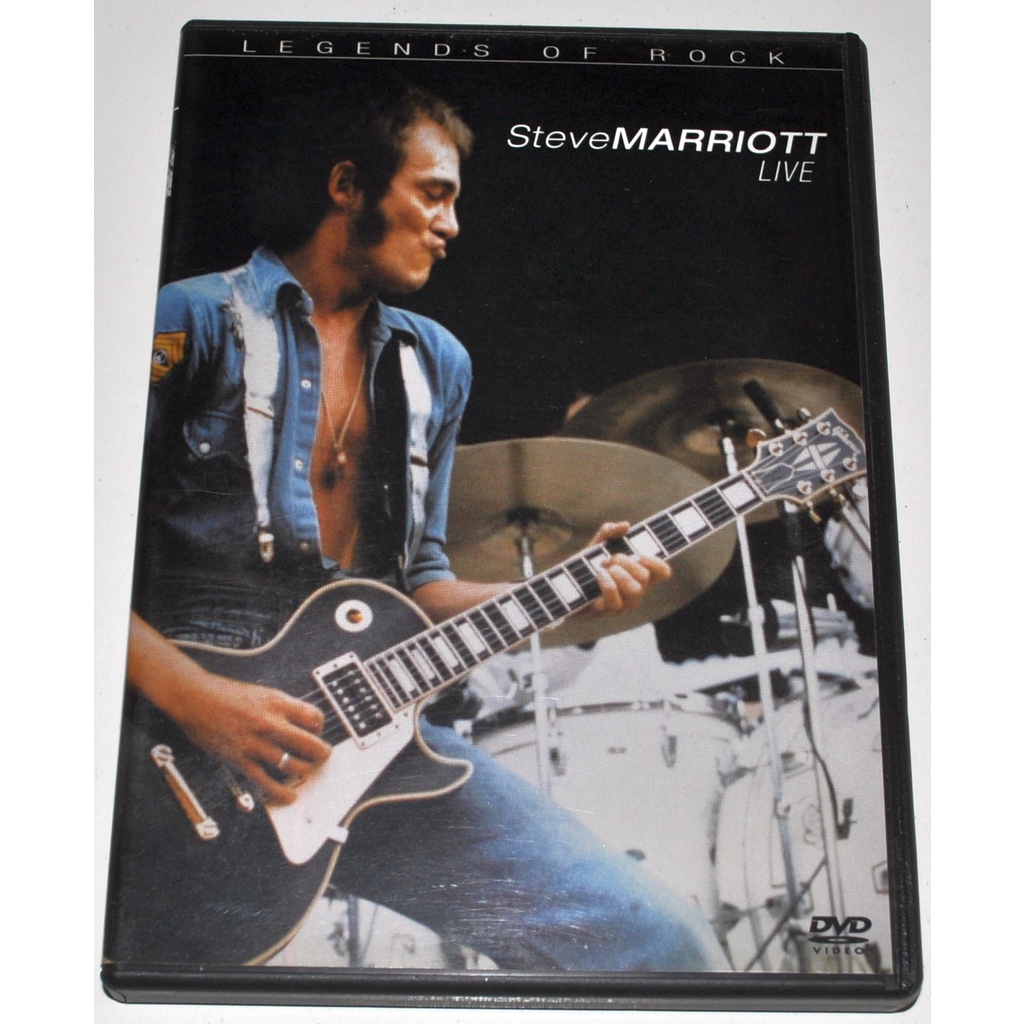 DVD STEVE MARRIOTT; Steve Marriott Live (ao vivo); nacional (NM ...