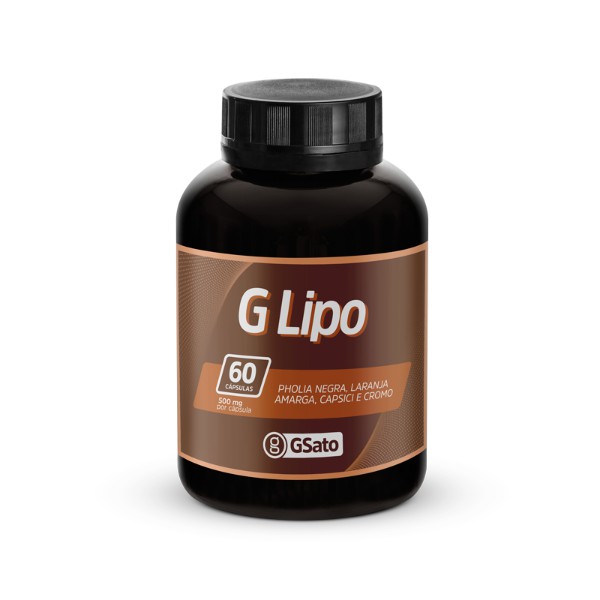 G Lipo - Auxilia Na Queima De Gordura Localizada - 60 Cápsulas - GSato ...